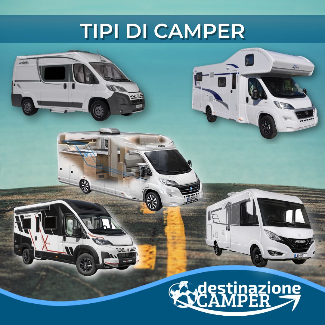 TIPI DI CAMPER – Destinazionecamper